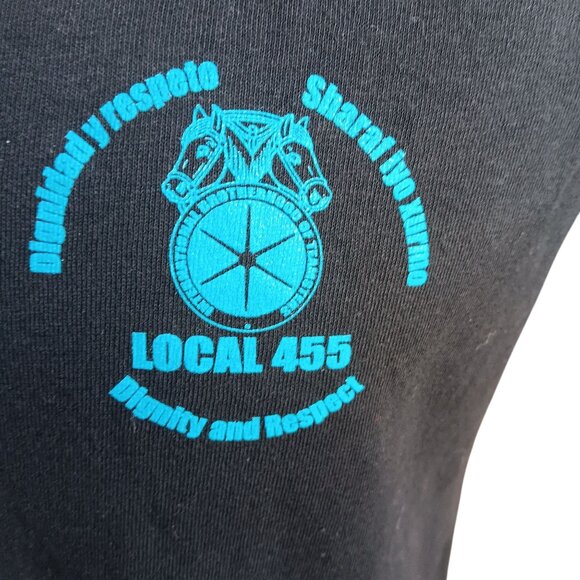 Union Line | Shirts | Mens Meium Tshirt Teamsters Local 455 Union Made ...